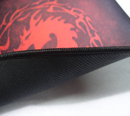 Standard size 220*180mm natural rubber foam mouse pad for printing supplier