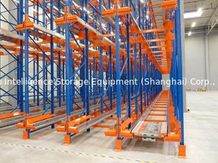 China High Density storage racks of Radio Shuttle Racking and Pallet Runner supplier