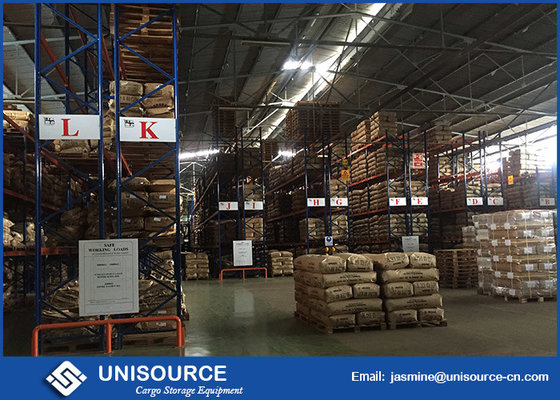 Conventional Warehouse Storage Racking Systems For Food / Tea / Beverage