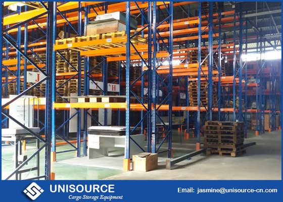 Conventional Warehouse Storage Racking Systems For Food / Tea / Beverage