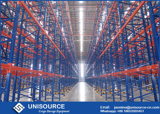 High Density Industrial Garage Shelving Upright Frame With Long Warranty Time