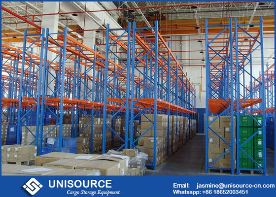 Durable Multilayer Warehouse Racking High Strength Anti - Rust For Beverage Storage