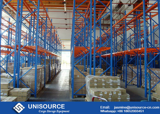 Durable Multilayer Warehouse Racking High Strength Anti - Rust For Beverage Storage