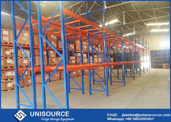 Quick Installation Pallet Storage Racks Industrial Rack Shelving For Medium Duty Load