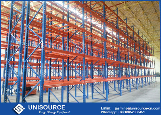 Quick Installation Pallet Storage Racks Industrial Rack Shelving For Medium Duty Load