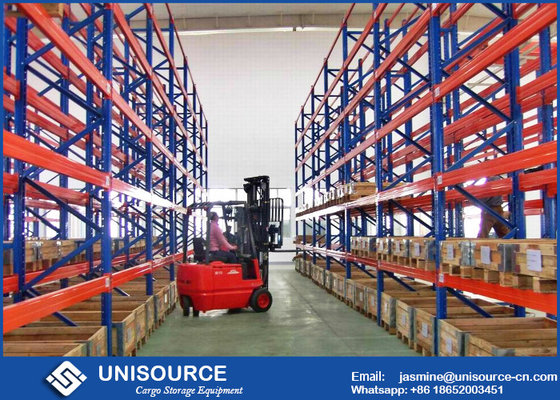 Unisource Pallet Storage Racks Powder Coated 2500 mm Length For Box Beam