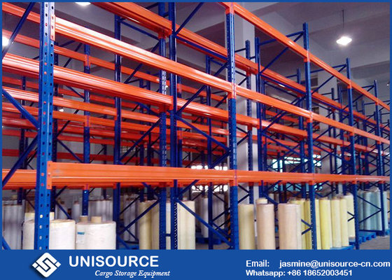 Unisource Pallet Storage Racks Powder Coated 2500 mm Length For Box Beam
