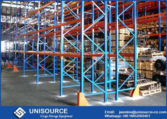 Q235 Steel Storage Racks , 400 - 2750 Mm Depth Warehouse Storage Systems