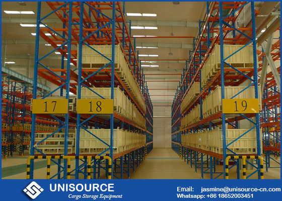 Stable Heavy Duty Steel Shelving , Direct Access High Density Racking For Garage
