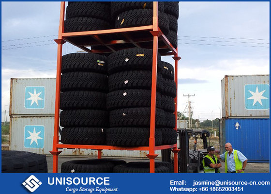 Economical Warehouse Tire Racks Stackable For Passenger Tires Model TR-6060-U