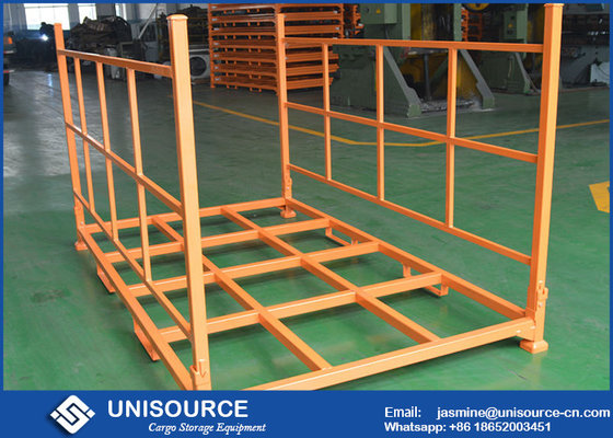 2400lbs Load Adjustable Warehouse Tire Racks Foldable with Removable Posts
