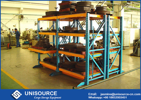 High Capacity Heavy Duty Metal Rack , Safety Industrial Storage Shelving