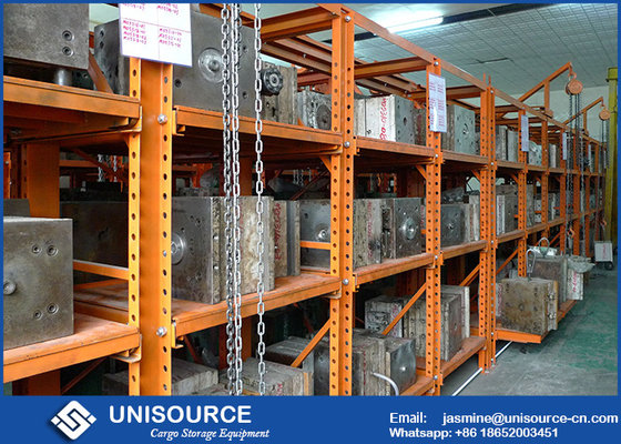 High Capacity Heavy Duty Metal Rack , Safety Industrial Storage Shelving