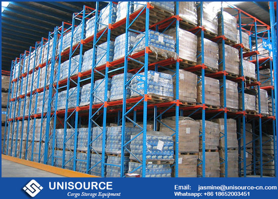 Rotation Steel Drive In Pallet Racking Corrosion Protection Flexibility Design