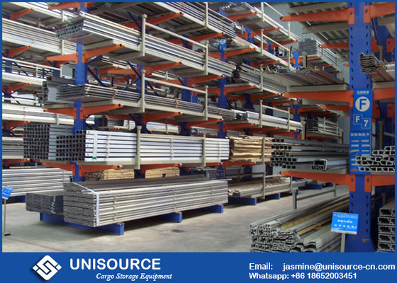 Standard High Grade Cantilever Storage Racks For Tubing / Lumber Storage
