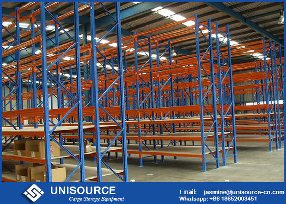 High Cold Rolled Q345 Longspan Shelving Units Industrial Metal Shelving For Shops