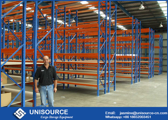 High Cold Rolled Q345 Longspan Shelving Units Industrial Metal Shelving For Shops