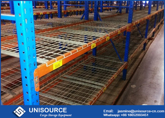 Collapsible Teardrop Pallet Shelving , Unisource Industrial Pallet Storage Shelves
