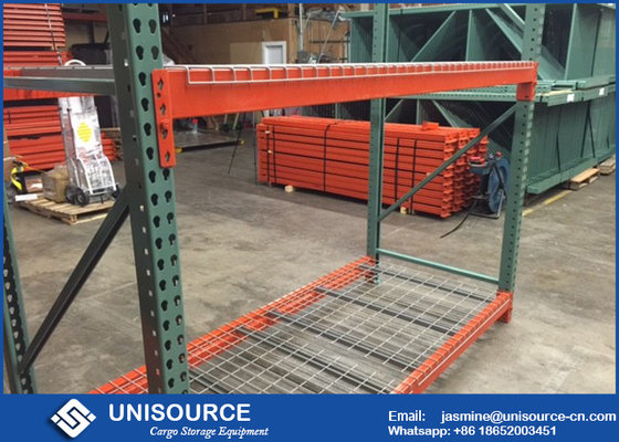 Standard Teardrop Pallet Rack Shelving Corrosion Protection For Ourdoors