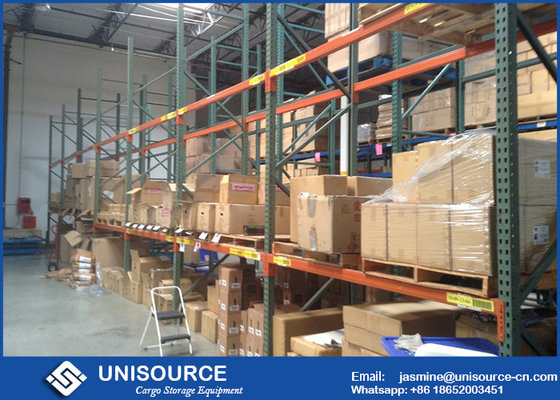 Wire Decking Teardrop Pallet Racking Solution Automatic Welding For Warehouse Storage