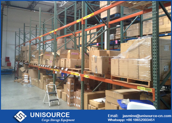 Rust Protection Teardrop Pallet Rack High Capacity Steel For Cold Storage