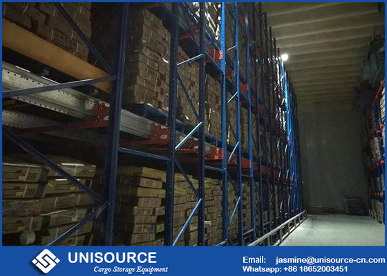 Verified Radio Shuttle Racking Unisource Industrial Pallet Shelving For Cargo Storage