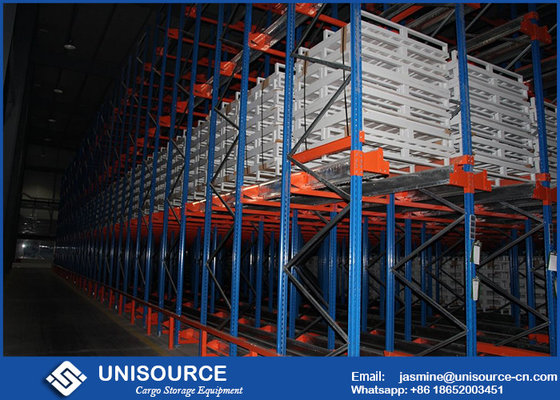 Cold Room Storage Automatic Radio Shuttle System With Adjustable Beam Racking