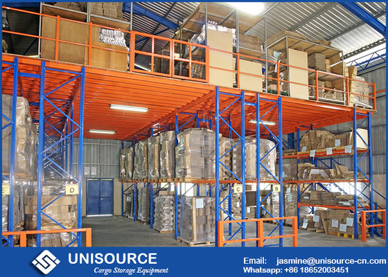 Custom Warehouse Storage Industrial Mezzanine Floors Storage Mezzanine Platforms
