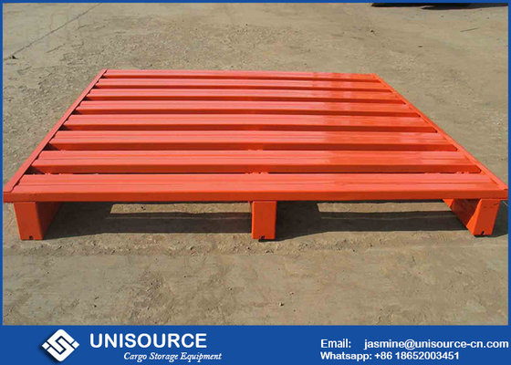 Customized Stackable Steel Pallets Corrosion Resistant Heavy Duty Pallets