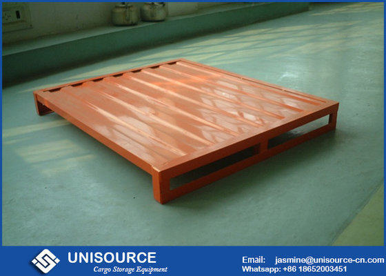 Customized Stackable Steel Pallets Corrosion Resistant Heavy Duty Pallets