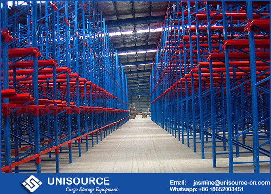 Q345 Steel Cold Roll Heavy Duty Industrial Shelving Powder Coated OEM
