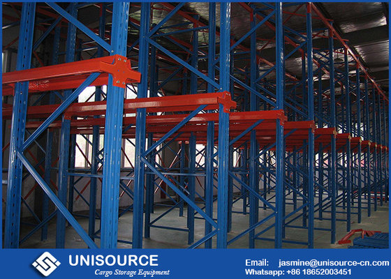 Q345 Steel Cold Roll Heavy Duty Industrial Shelving Powder Coated OEM