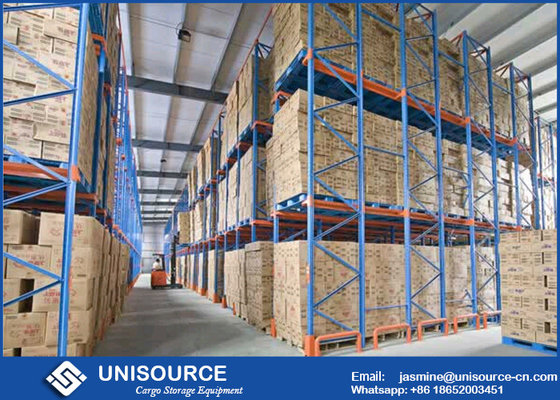 Steel Construction Cold Storage Racking System For Salmon / Fish / Seafood