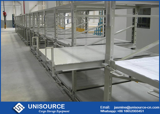 Full Pull Out Warehouse Storage Racking Drawer Type For Mould ISO Approved