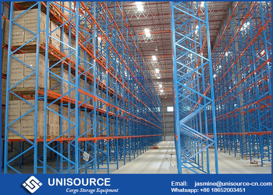 3500 - 12000 Mm Height Steel Pallet Rack Shelving For Heavy Duty Equipment Loading