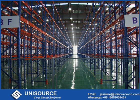3500 - 12000 Mm Height Steel Pallet Rack Shelving For Heavy Duty Equipment Loading