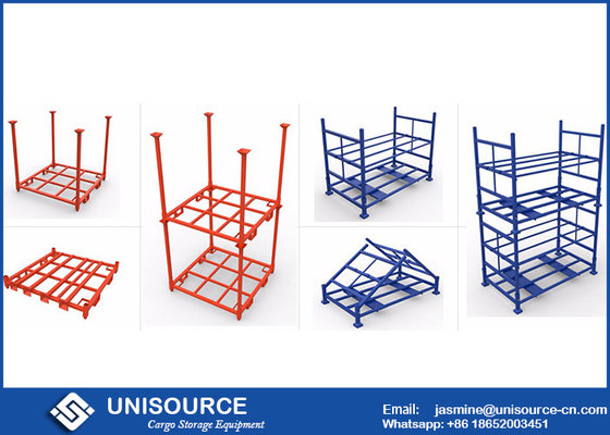 Vertical Stacking Steel SUV Tire Storage Rack Powder Coated Modular Passenger