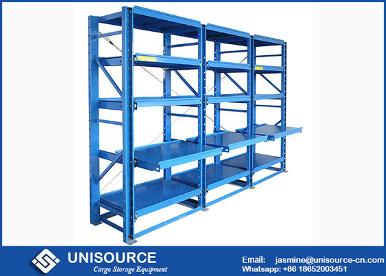 Standard Mold Storage Racks 1000 kg Per Drawer With 4 Roll Out Drawers