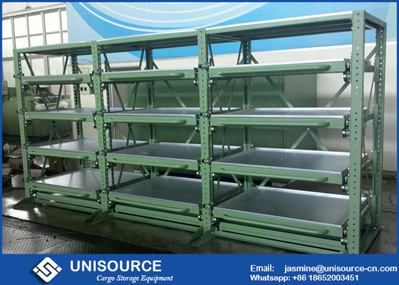 Steel Unisource Mold Storage Racks Half Open / Widely Open For Storing Dozens Molds