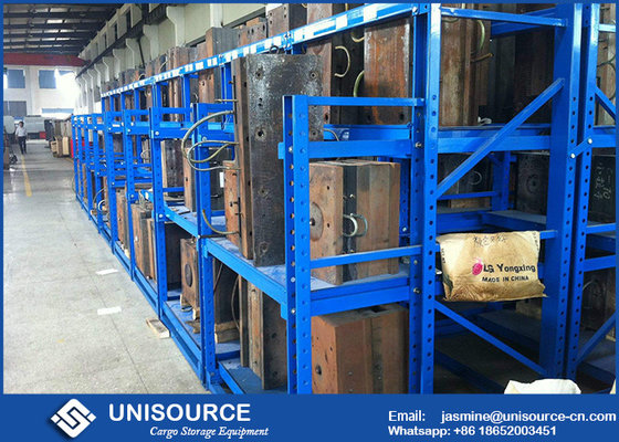 Heavy Load Mold Storage Racks Full Open Size Customized For Tool / Dies Storing
