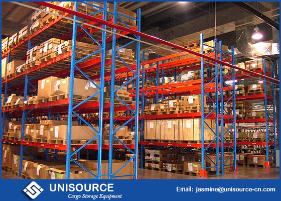 Multi Level Warehouse Storage Shelving , 500 - 20000 Height Mm Industrial Racking Systems