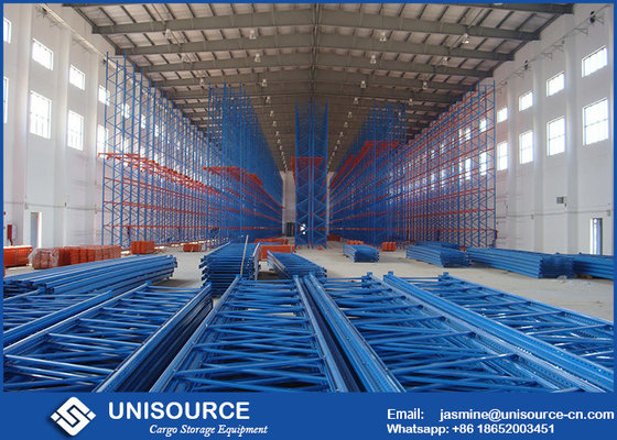 High Density Industrial Garage Shelving Upright Frame With Long Warranty Time