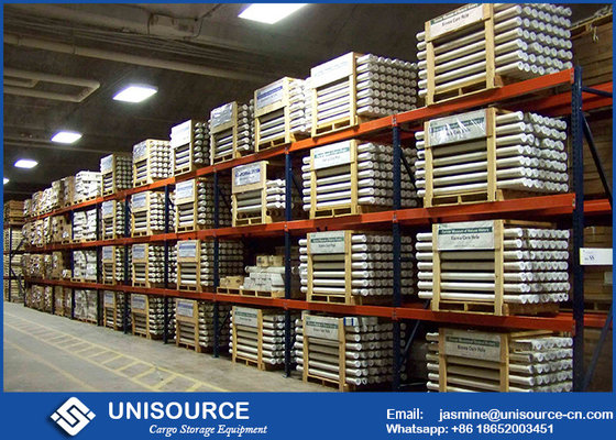 Adjustable Heavy Duty Storage Racks , Upright Frame Warehouse Pallet Racking
