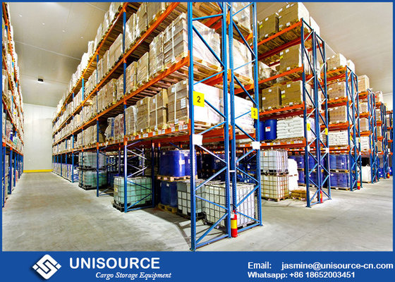 Economic Pallet Storage Racks For Dairy Beverage / Tobacco / Food Warehouse