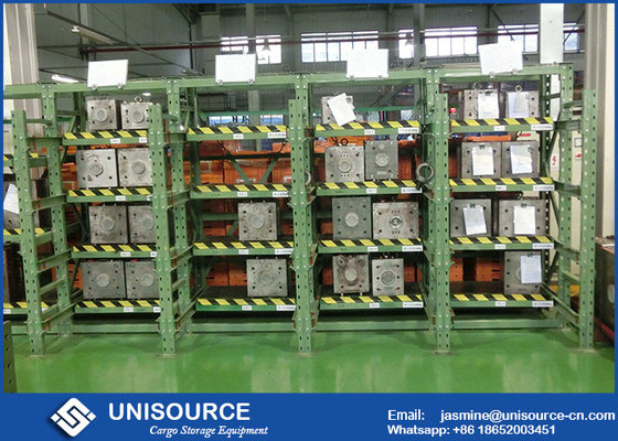 Pull Out Injection Mold Storage Racks Drawer Type For Storing Dies / Toolings