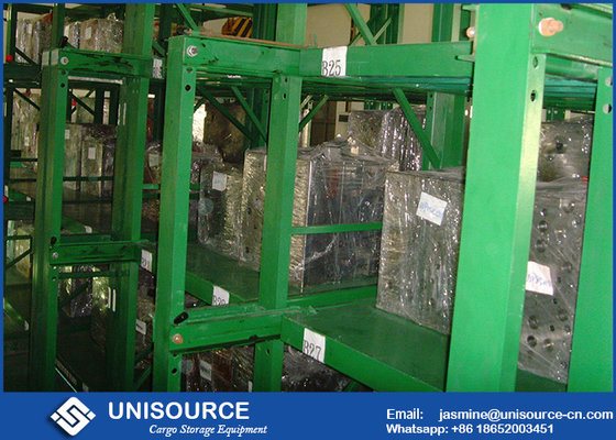 Pull Out Injection Mold Storage Racks Drawer Type For Storing Dies / Toolings