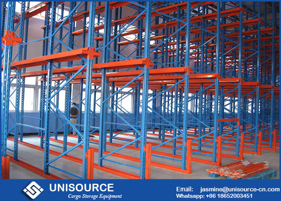 Warehouse Drive In Pallet Racking Heavy Duty / Medium Duty / Light Duty For Cold Storage