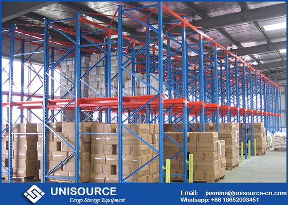 Industrial Drive In Drive Through Racking System For Small Warehouses / Cold Rooms