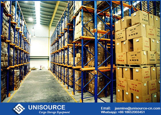 Unisource Drive In Pallet Racking Heavy Duty / Medium Duty / Light Duty For Dairy Industry
