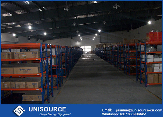 Standard Bulk Goods Storage Industrial Shelving Systems Anti - Rust With Metal Decking